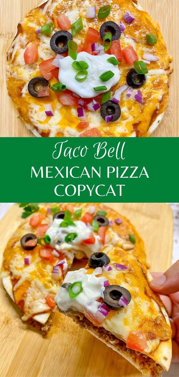 Mexican Pizza (Taco Bell Copycat Recipe) - Travel Foodie