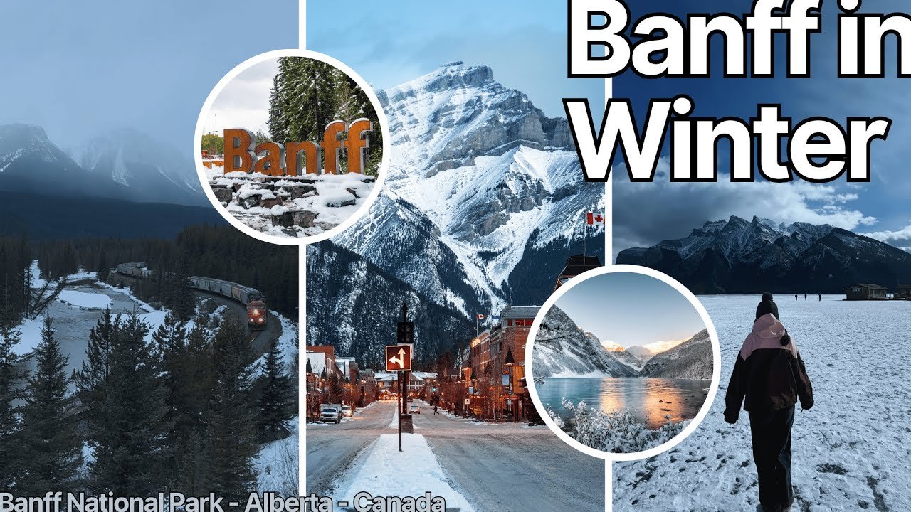 Banff National Park in Winter – Frozen Lakes, Trains & Breathtaking Sc ...