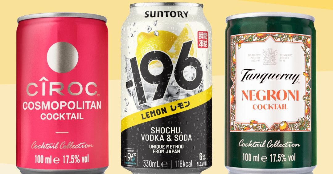 Best canned cocktails 2025 – top cocktails in a can - Travel Foodie
