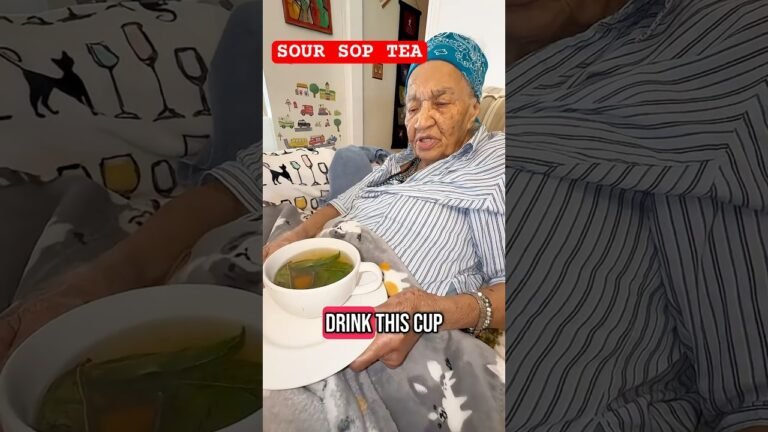 Grandma’s SOUR SOP TEA recipe - Travel Foodie